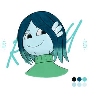 ruby gillman fanart - ภาพวาด